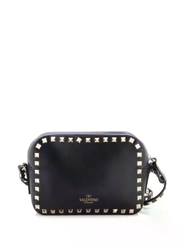 Valentino Garavani Rockstud Camera Leather Crossbody Bag