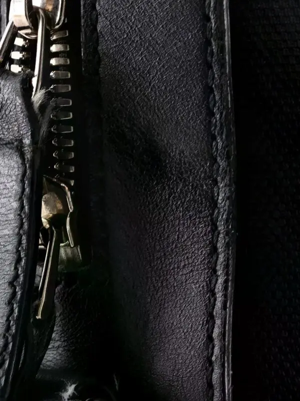 Gucci Web Zip Around Briefcase Techno Canvas Medium Business Bag