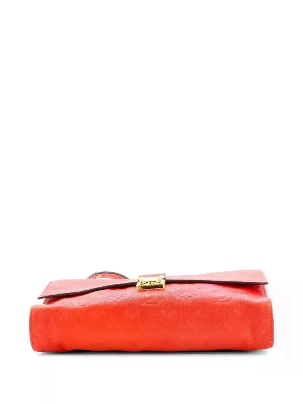 LOUIS VUITTON Monogram Empreinte Fascinante Shoulder Bag - Red