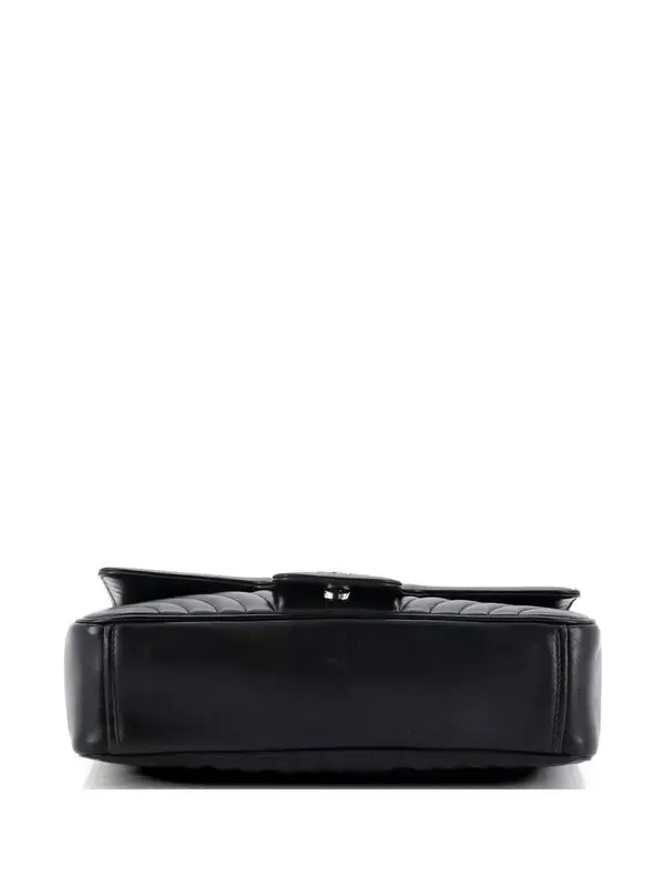 Prada Diagramme Quilted Leather Large Shoulder Bag