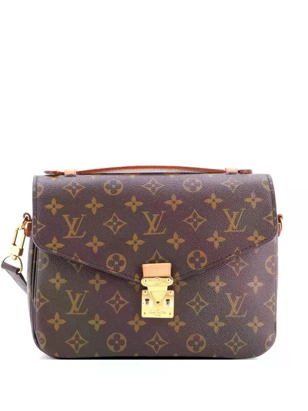 LOUIS VUITTON Pochette Métis Monogram Canvas Crossbody Bag - Brown