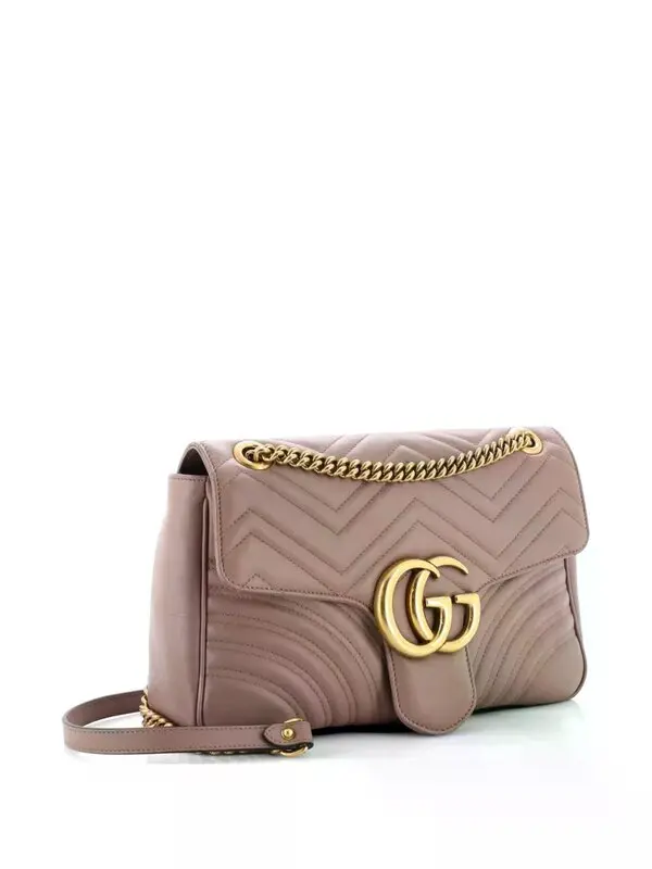Gucci Gg Marmont Matelassé Leather Medium Shoulder Bag