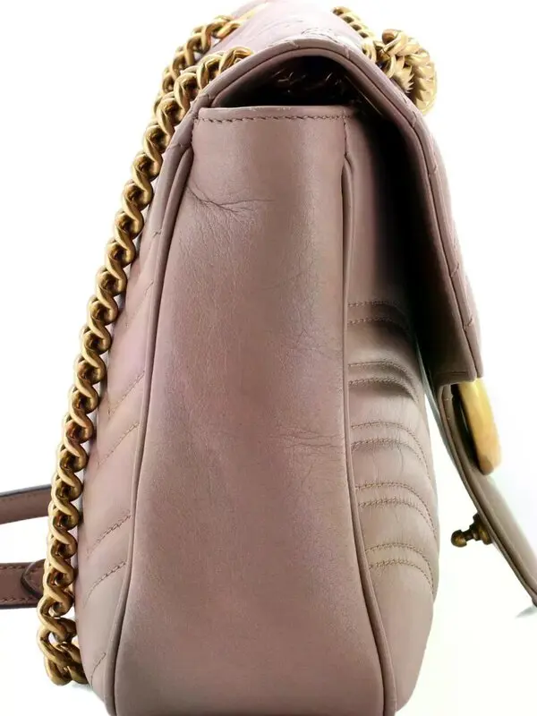 Gucci Gg Marmont Matelassé Leather Medium Shoulder Bag