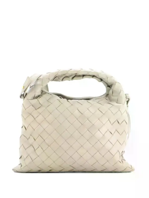 Bottega Veneta Intrecciato Nappa Mini Satchel - Green