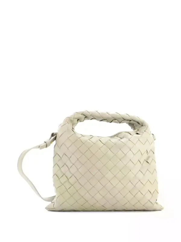 Bottega Veneta Intrecciato Nappa Mini Satchel - Green