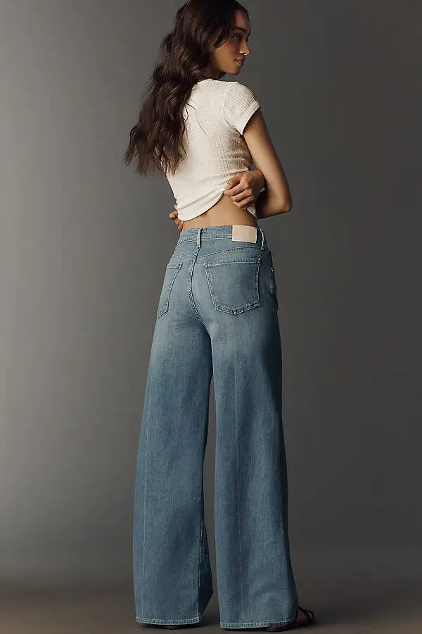 Citizens Of Humanity Lyra Long High-rise Wide-leg Jeans - Canopy