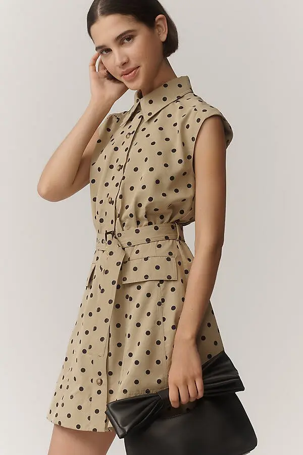 EN SAISON Polka Dot Mini Dress