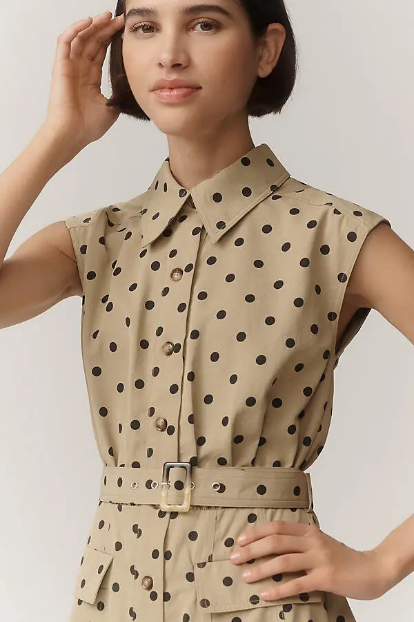 EN SAISON Polka Dot Mini Dress