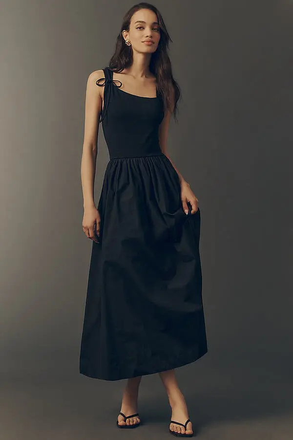 EN SAISON Sloane Midi Dress - Black