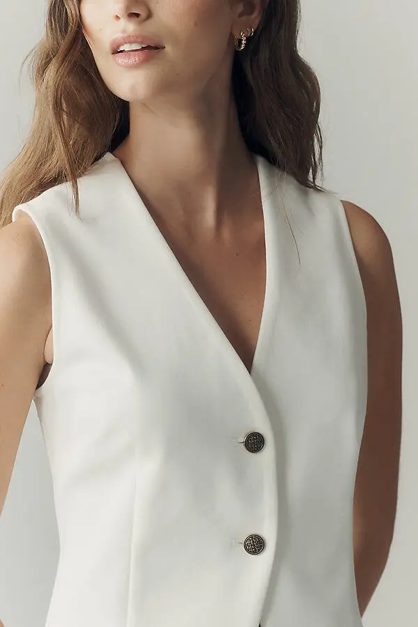 DOLAN LEFT COAST Tailored Longline Vest Top