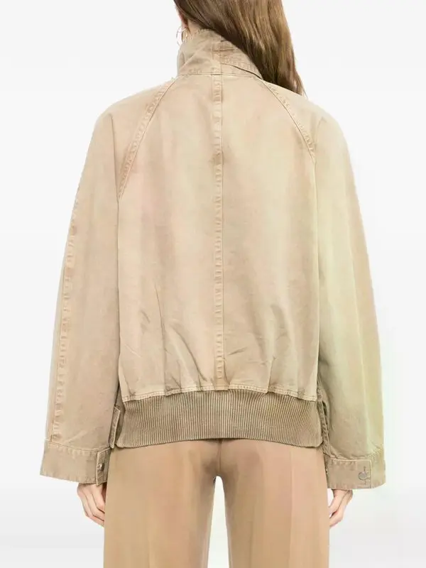 Co Collection Chestnut High Neck Jacket
