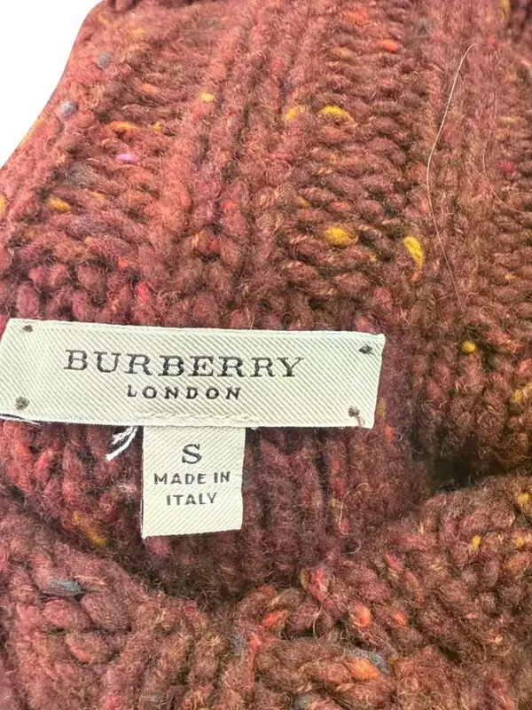 Burberry Cable-knit Roll-neck Sweater