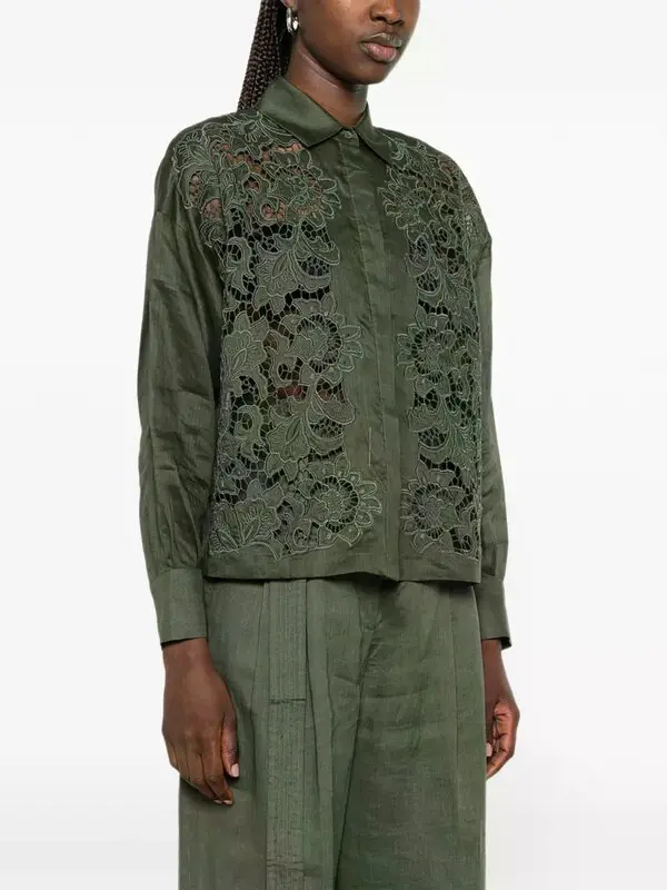 Max Mara Cali Belted Wide-leg Trousers