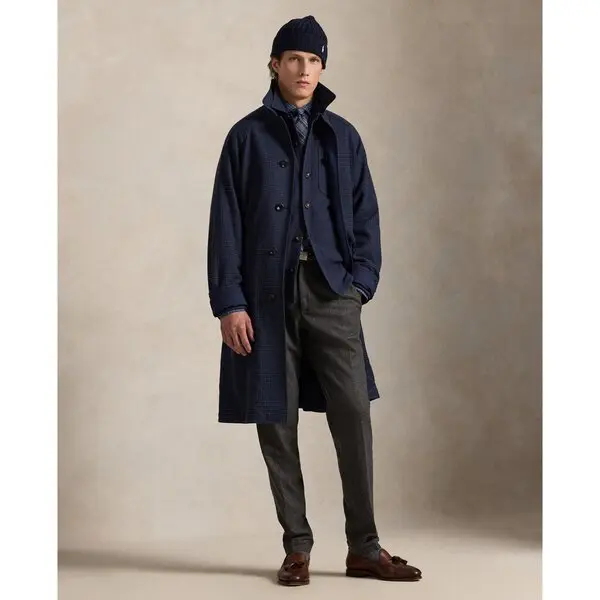 Ralph Lauren Reversible Balmacaan Coat