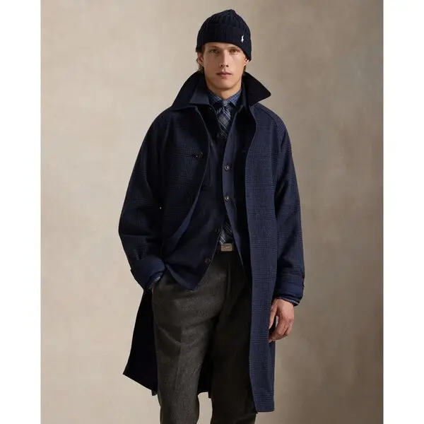 Ralph Lauren Reversible Balmacaan Coat