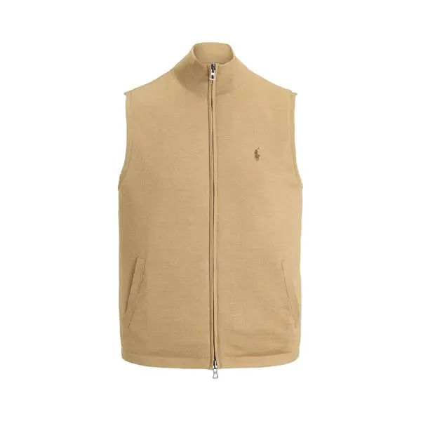 Ralph Lauren Reversible Hybrid Sweater Vest With Signature Pony