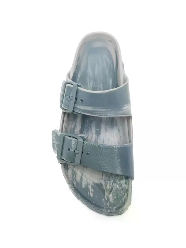 BIRKENSTOCK Arizona Marbled-effect Slides