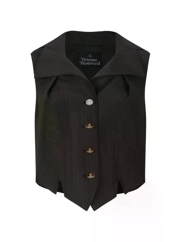 VIVIENNE WESTWOOD Sleeveless Jacket - Black