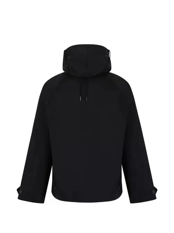 C.P. COMPANY Goggle Detail Hooded Jacket - Black