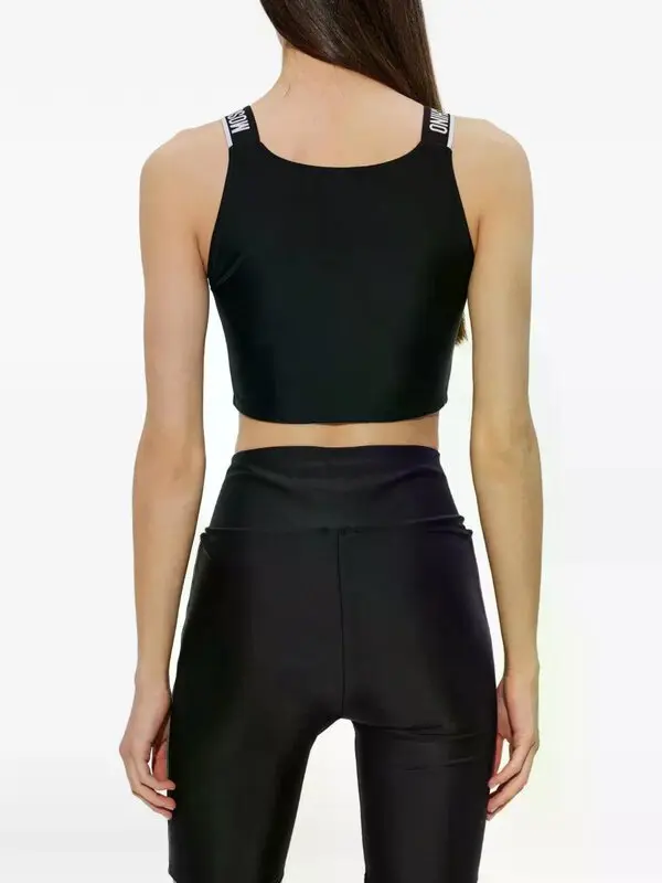 Moschino Cropped Logo Top