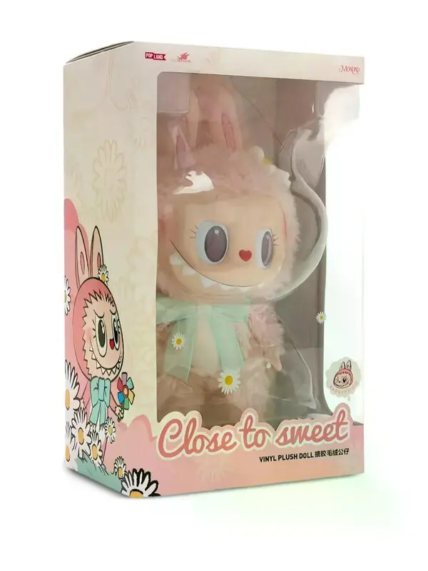 POP MART Labubu Mokoko Figurine - Pink