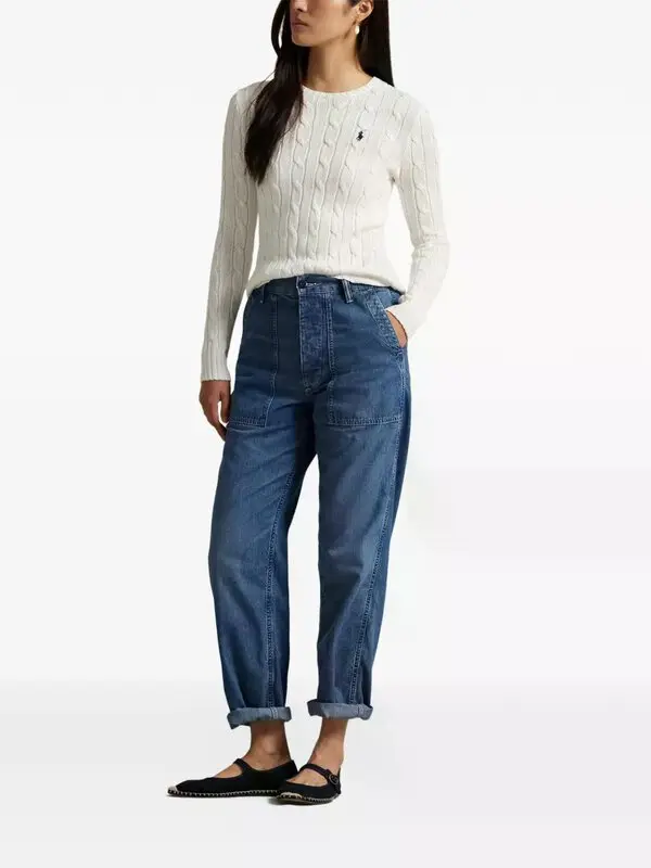 Polo Ralph Lauren Cable-knit Crewneck Sweater