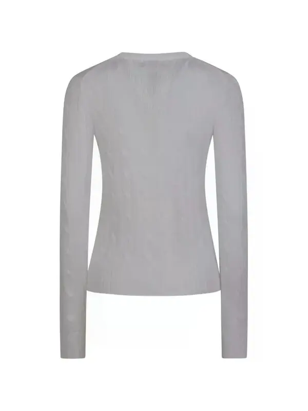 Polo Ralph Lauren Cable-knit Crewneck Sweater - White
