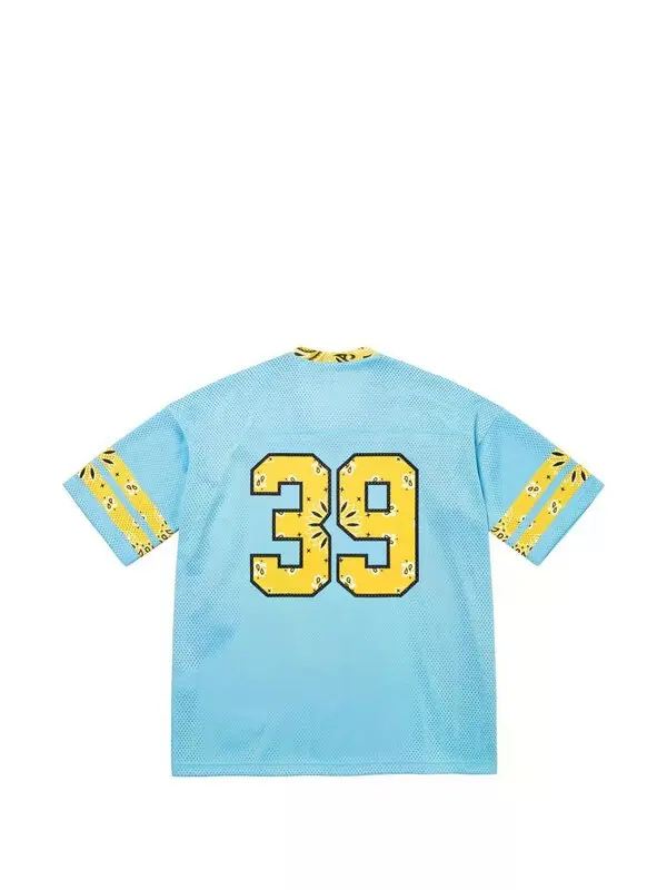 Supreme Bandana Football T-shirt - Blue