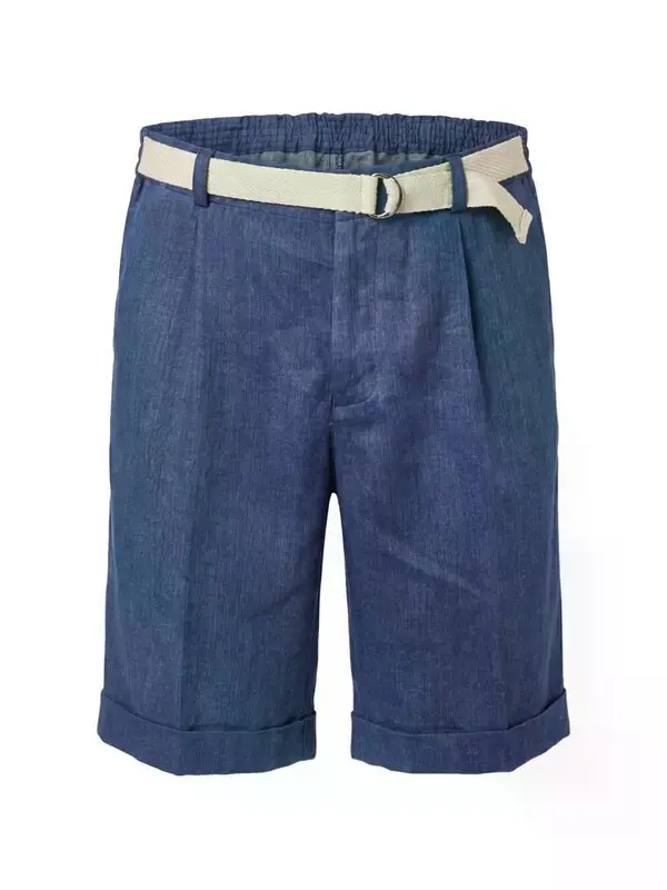 DRUMOHR Belted Pleated Shorts