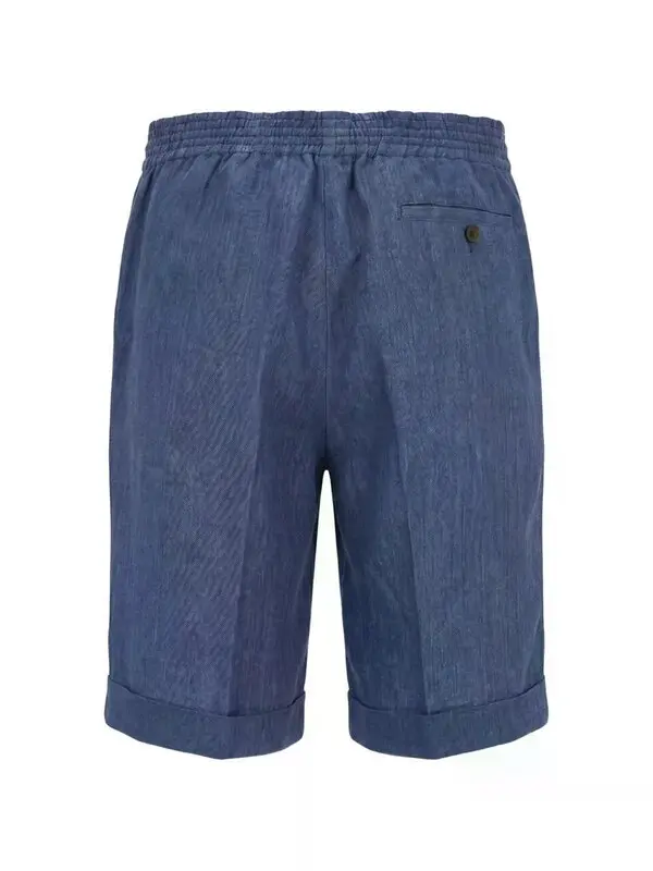 DRUMOHR Belted Pleated Shorts