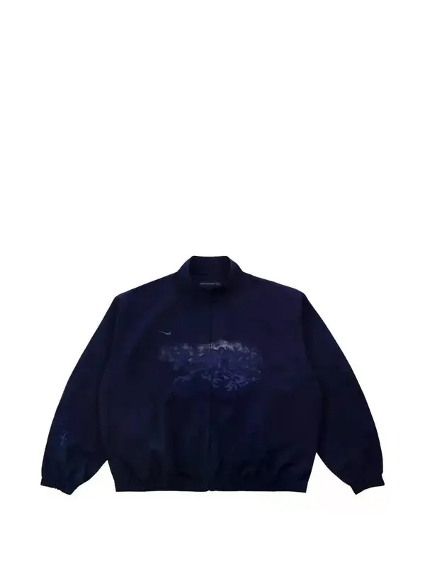 Nike Cactus Jack X Fragment Design X Windbreaker Jacket - Blue