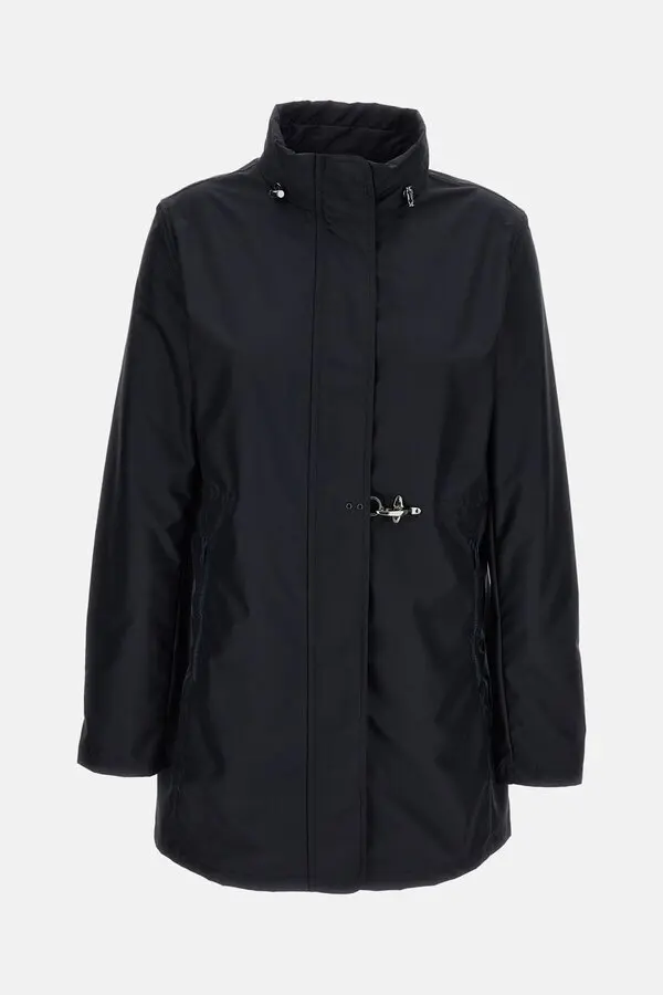 FAY Virginia Technical Poplin Jacket - Blue