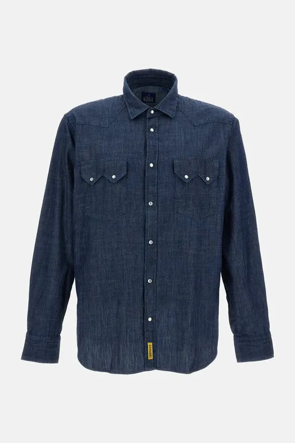 B.D.BAGGIES Camicia Bradford A Maniche Lunghe