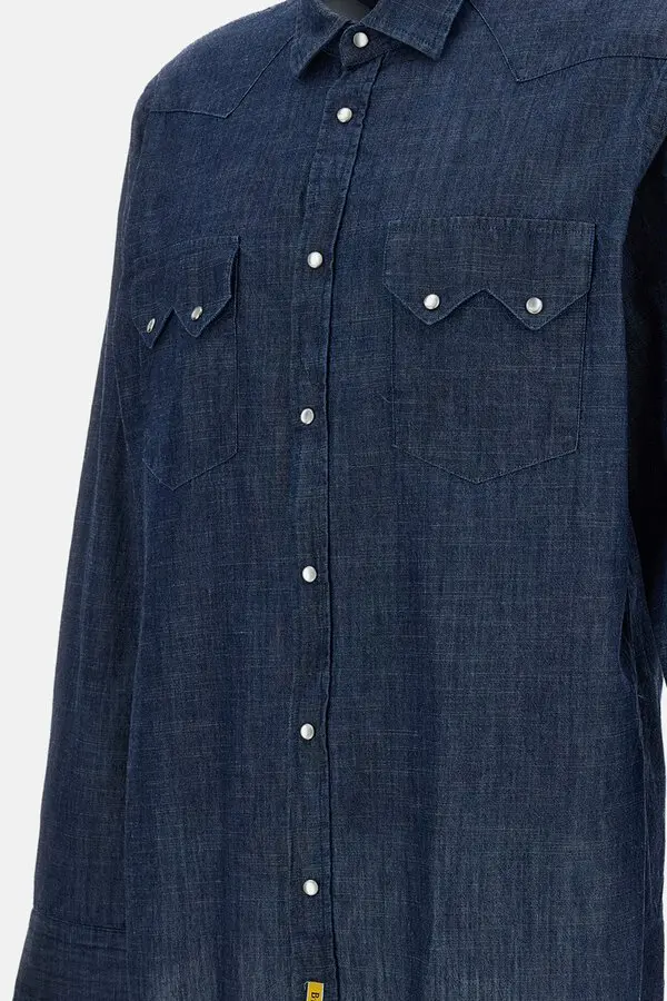 B.D.BAGGIES Camicia Bradford A Maniche Lunghe