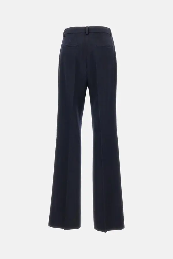 Max Mara Wool Trousers - Blue
