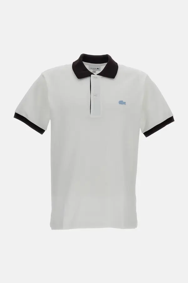 Lacoste Cotton Polo Shirt - White
