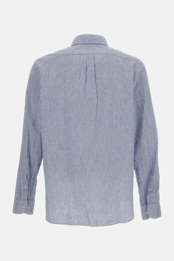 B.D.BAGGIES Bradford Shirt In Linen Blend