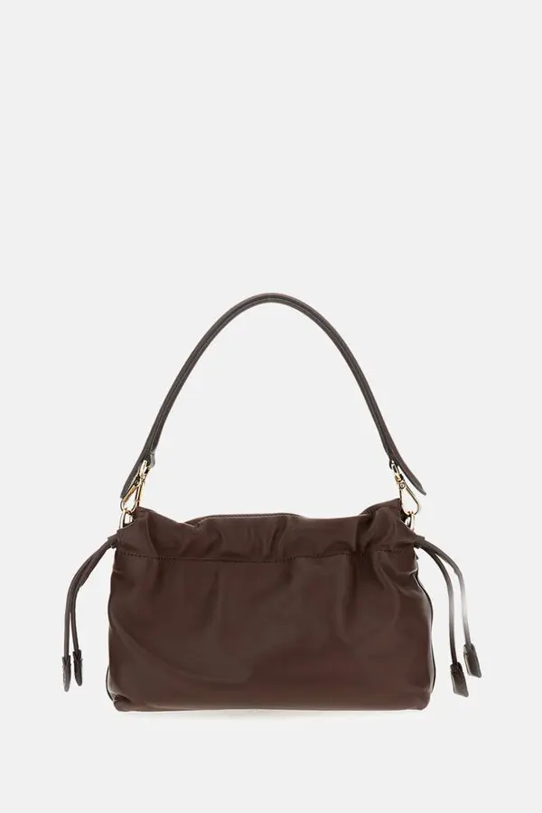 Fendi Mamma Baguette Medium Leather Bag - Brown