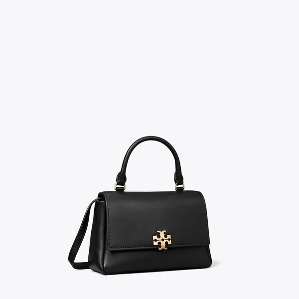 Tory Burch Mini Charlie Top-handle Crossbody - Black