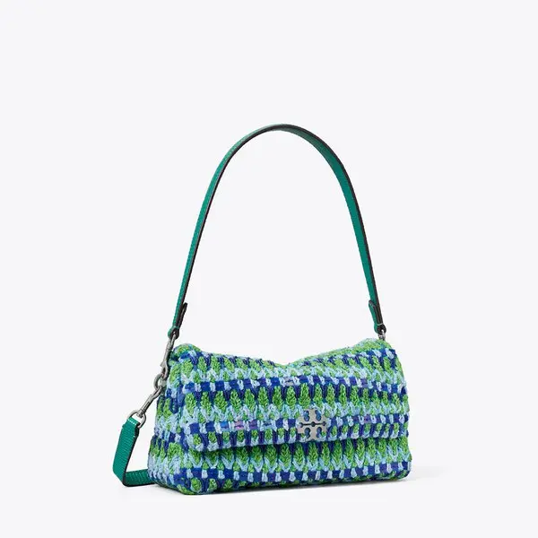 Tory Burch Small Charlie Beaded Shoulder Bag
