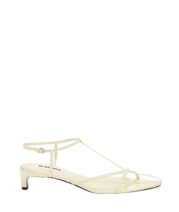 JIL SANDER Cage Low-heel Sandal