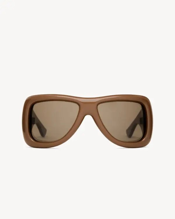 Saint Laurent Sl 902 Howl Sunglasses - Brown