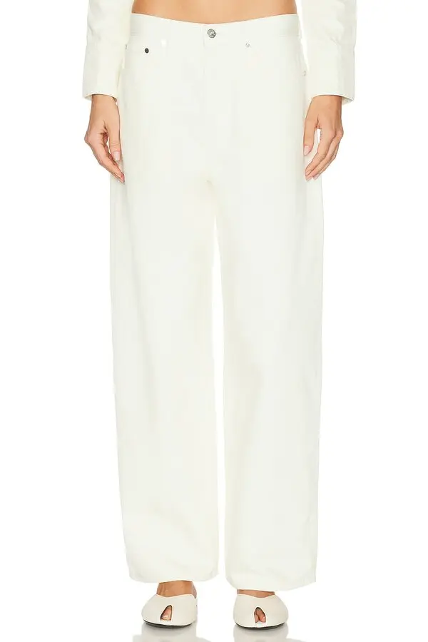 EB DENIM Brea Relaxed Baggy Jeans - Bone