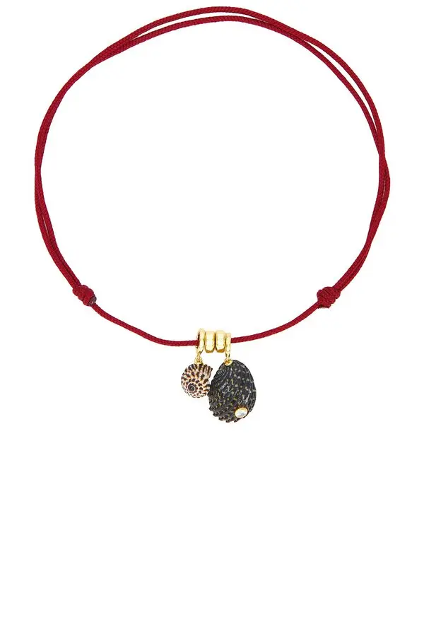 Éliou Drift Necklace - Burgundy