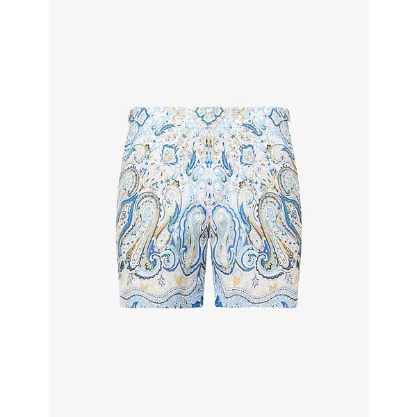 Orlebar Brown Bulldog Printed Swim Shorts - Multi/blue
