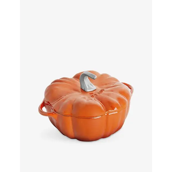 STAUB Pumpkin Cocotte Cast-iron Casserole Dish - Cinnamon
