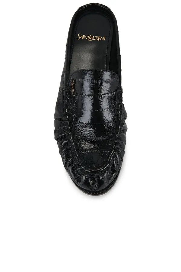 Saint Laurent Le Loafer Mule - Nero