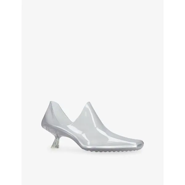 Loewe Emily Aqua 45 Pvc Heeled Ankle Boots