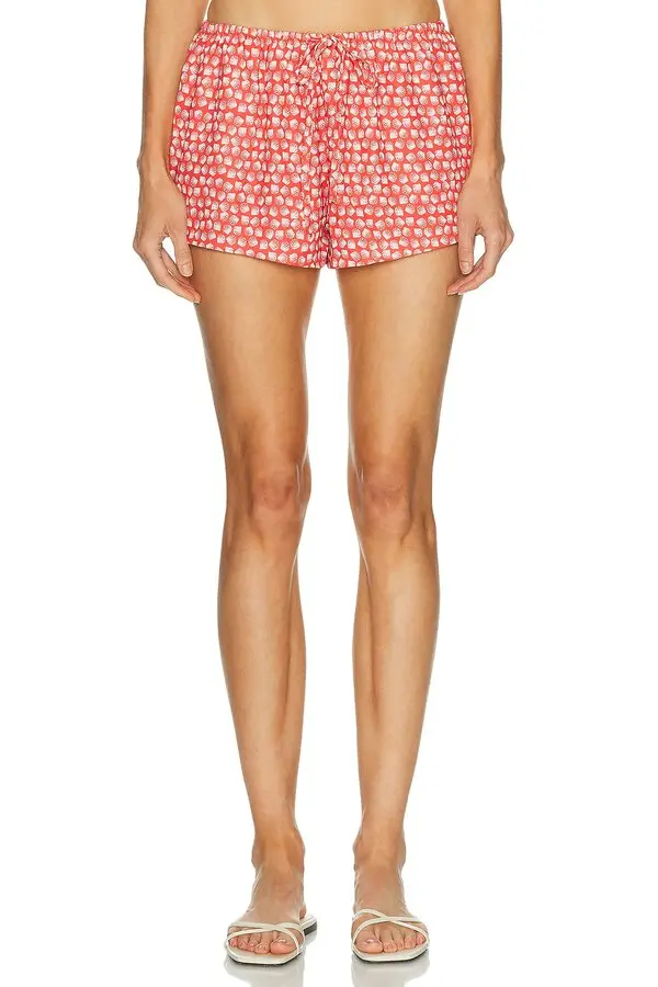 Solid & Striped The Remi Short - Shell Print