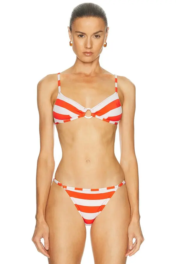 Solid & Striped Gaia Bikini Top - Habanero